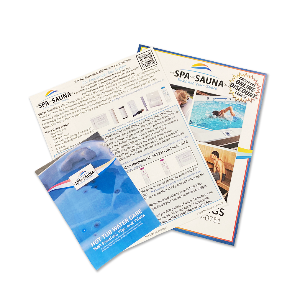 FreshWater Salt System Chemical Start-Up Kit – The Spa and Sauna Company
