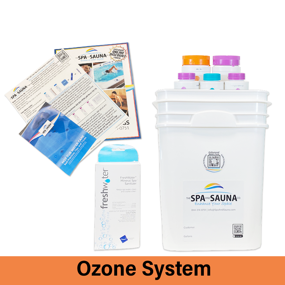 FreshWater Mineral (Ozone) Chemical Start-Up Kit – The Spa and Sauna ...