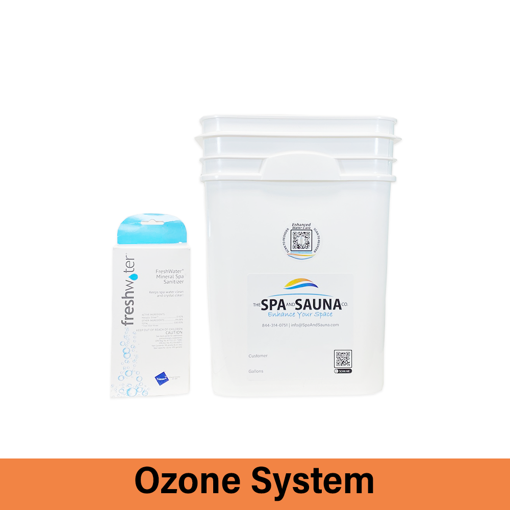 FreshWater Mineral (Ozone) Chemical Start-Up Kit – The Spa and Sauna ...