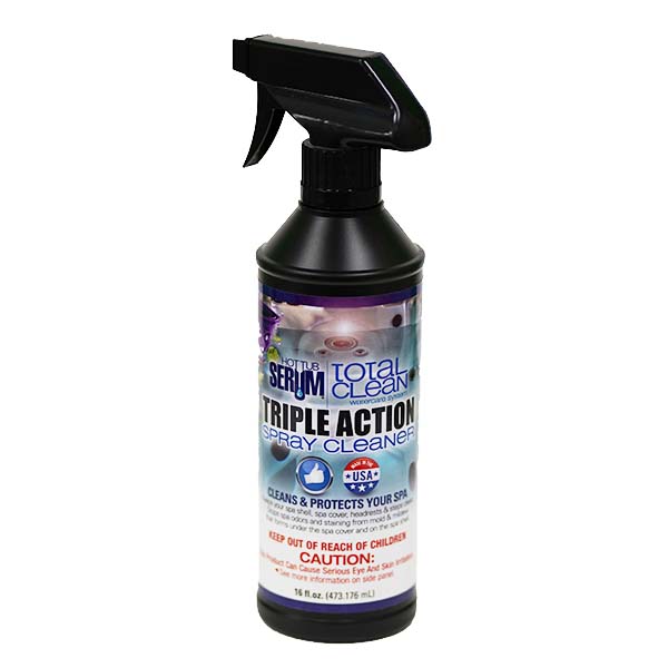Hot Tub Serum Total Cleanse Triple Action Spray Cleaner - ON SALE – The ...